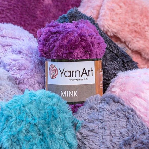 חוט סריגה יארן ארט מינק - קרן